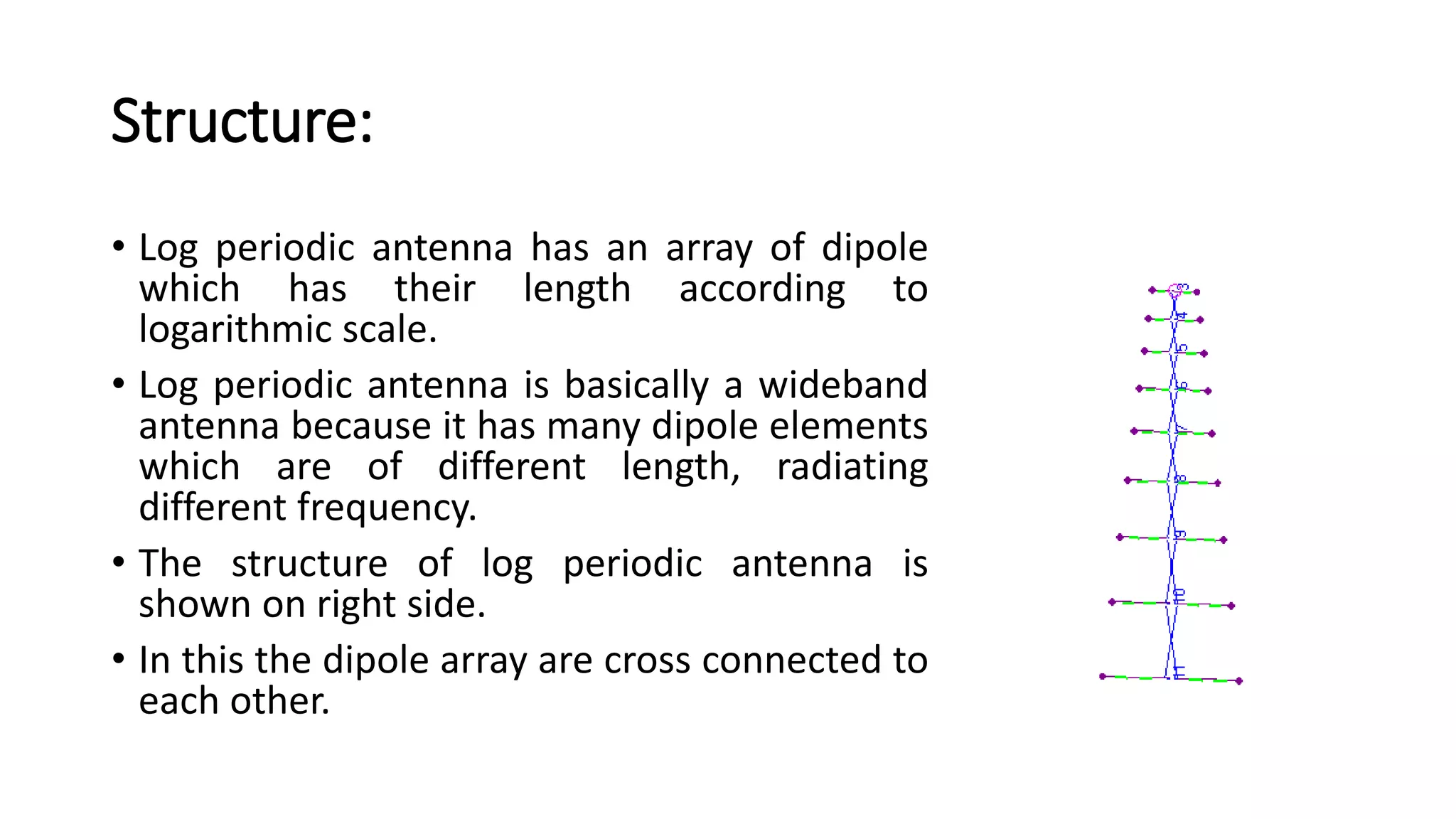 Log periodic antenna | PPTX