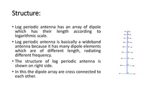 Log periodic antenna | PPTX