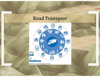 Road Types and Road Transportation | PDF