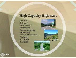 Road Types and Road Transportation | PDF