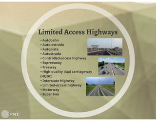 Road Types and Road Transportation | PDF