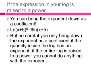 Log properties | PPT