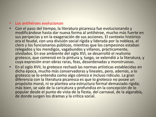 Lo grotesco | PPTX
