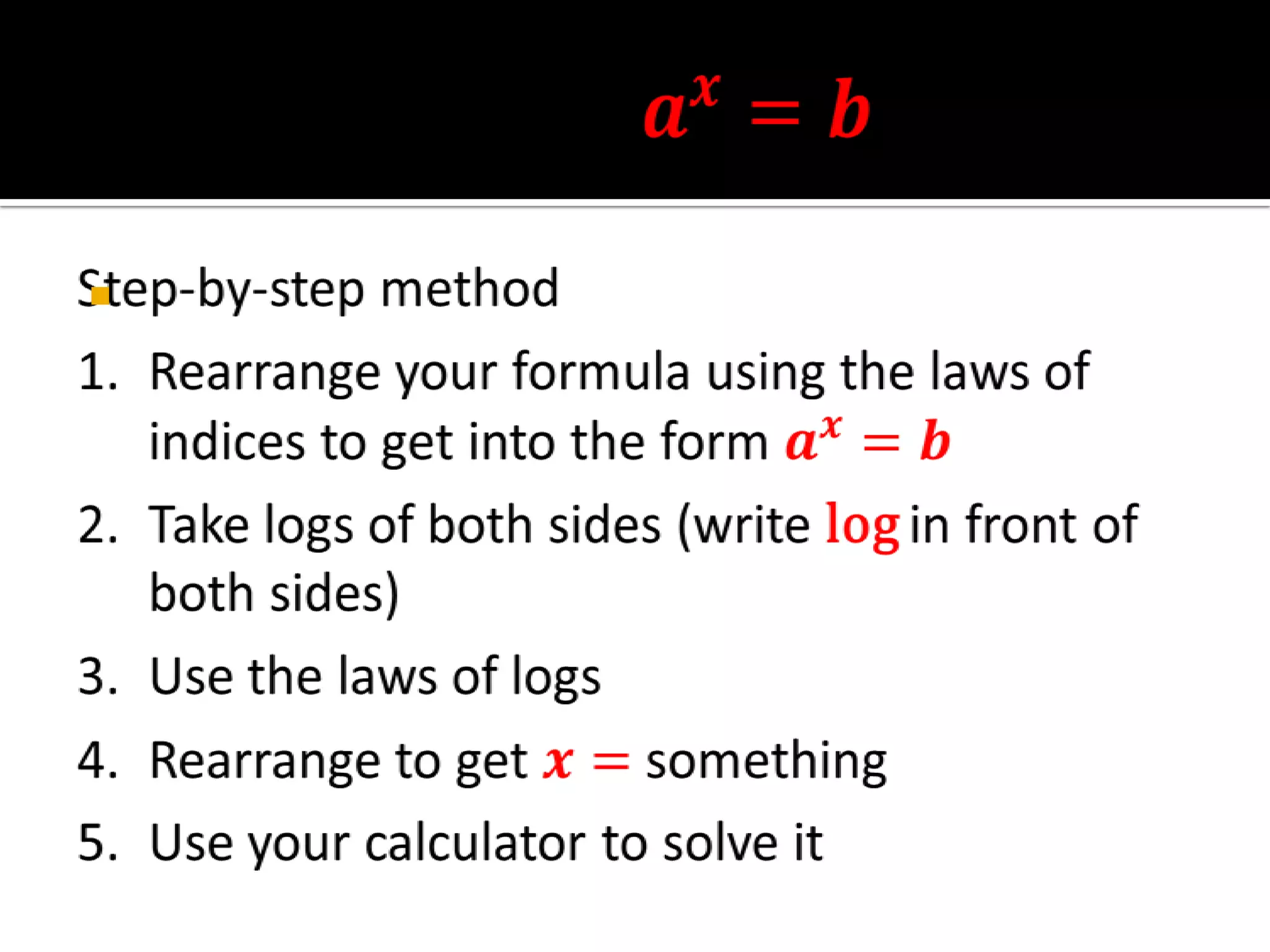 Logarithms | PPTX