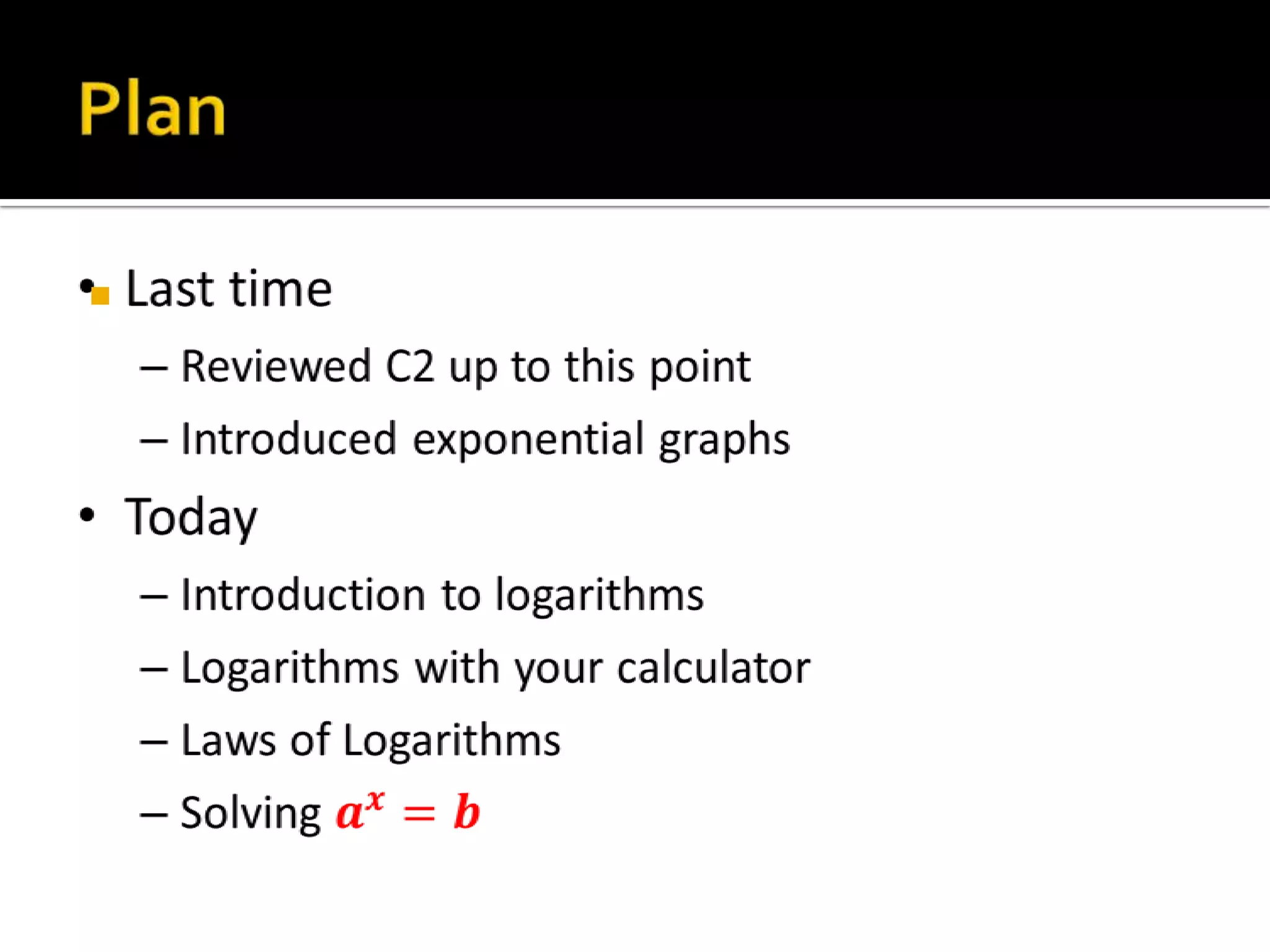 Logarithms | PPTX