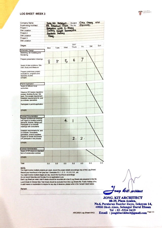 Log sheets | PDF