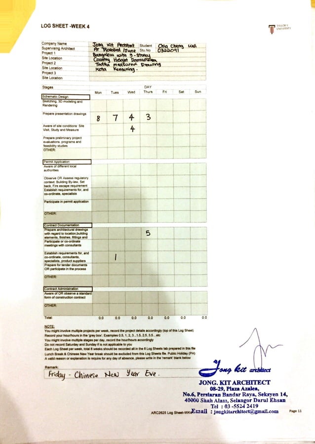Log sheets | PDF