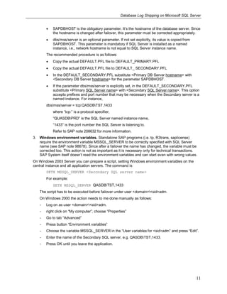 Log shippingbestpractices | PDF