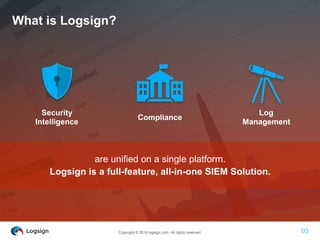 Logsign Forest Enterprise Solution Overview | PPT