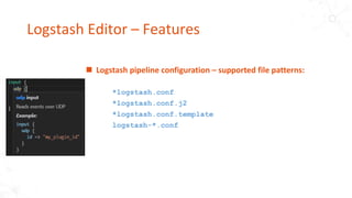 Logstash Editor: The vscode extension to boost your productivity! | PDF
