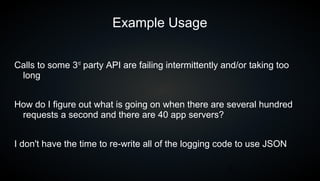 DTM a Logstash pattern | PPT