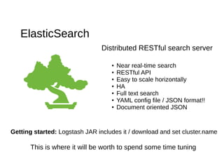 Using Logstash, elasticsearch & kibana | PPT