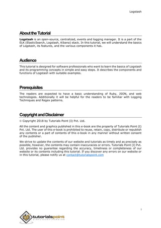 Logstash tutorial | PDF | Graphics Software | Computer Software and ...