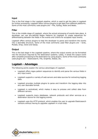 Logstash tutorial | PDF