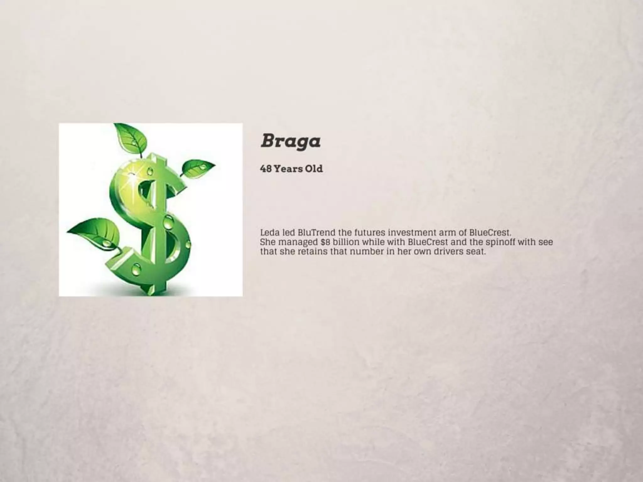 Leda Braga | Woman in Business | PPTX
