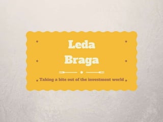 Leda Braga | Woman in Business | PPTX