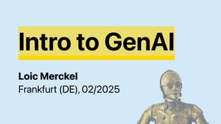 Introduction to Generative Artificial Intelligence | PDF