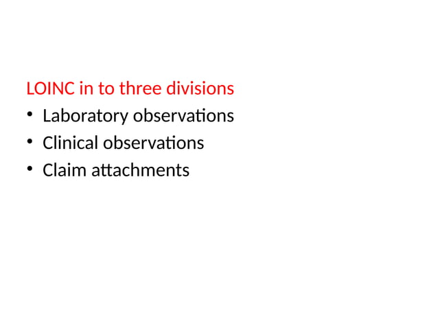 Logic observation identifiers names & codes | PPT
