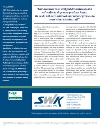 Sage MAS 90 MAPADOC EDI Case Study | PDF