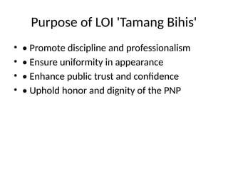 PowerPoint presentation LOI_Tamang_Bihis_PNP.pptx