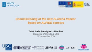 Commissioning of the new Si-recoil tracker based on ALPIDE sensors | PPT