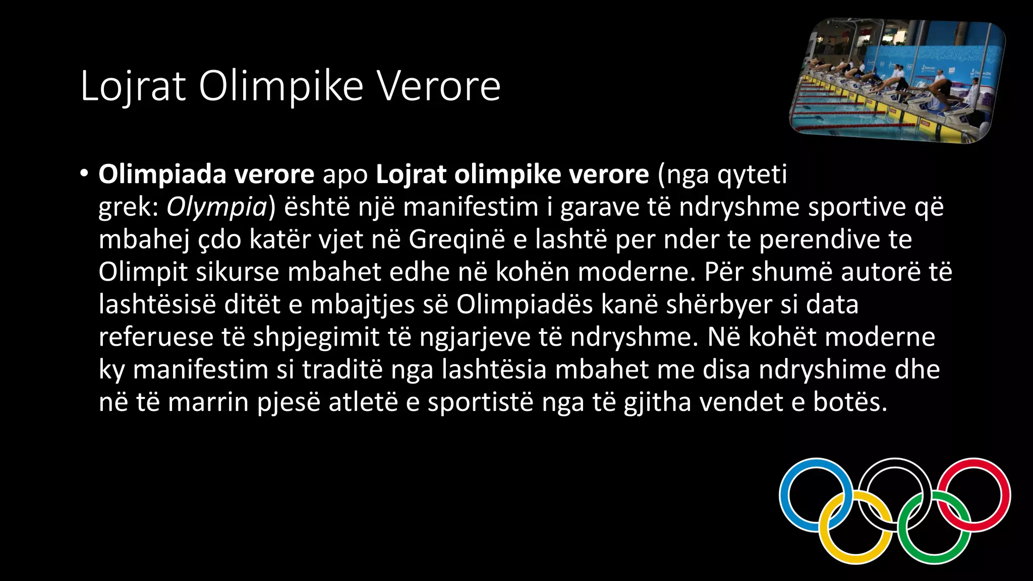 Lojrat olimpike | PDF