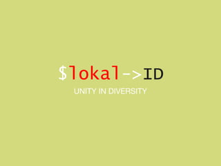 Lokal ID - Alpha | PPT