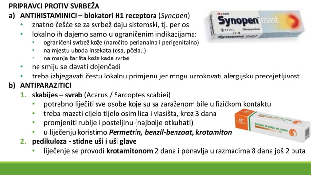 Lokalno liječenje dermatoza | PPSX