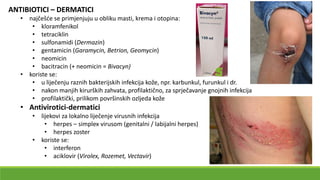 Lokalno liječenje dermatoza | PPSX