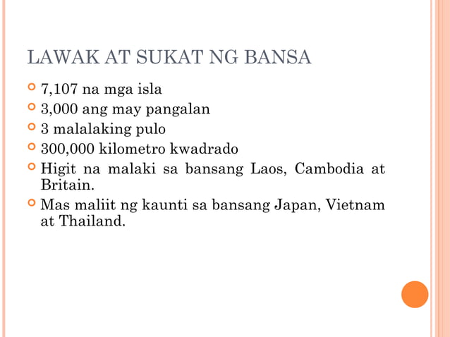 Lokasyon ng Pilipinas.ppt Tiyak o Absolutong sa Tiyak na lokasyon | PPT