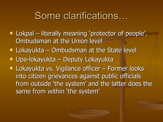 Lokayukta | PPT