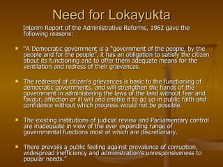 Lokayukta | PPT