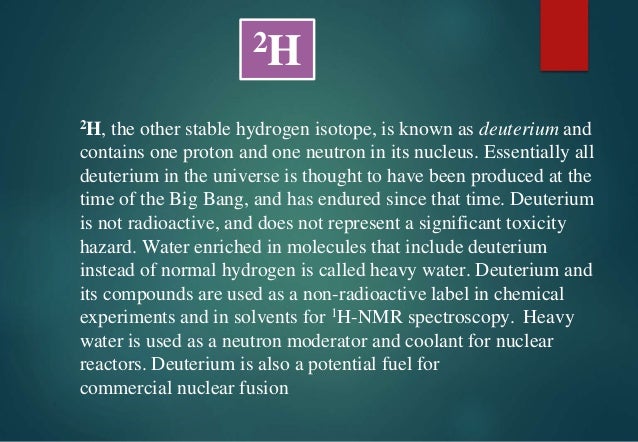 ppt on hydrogen for class XI th chemistry