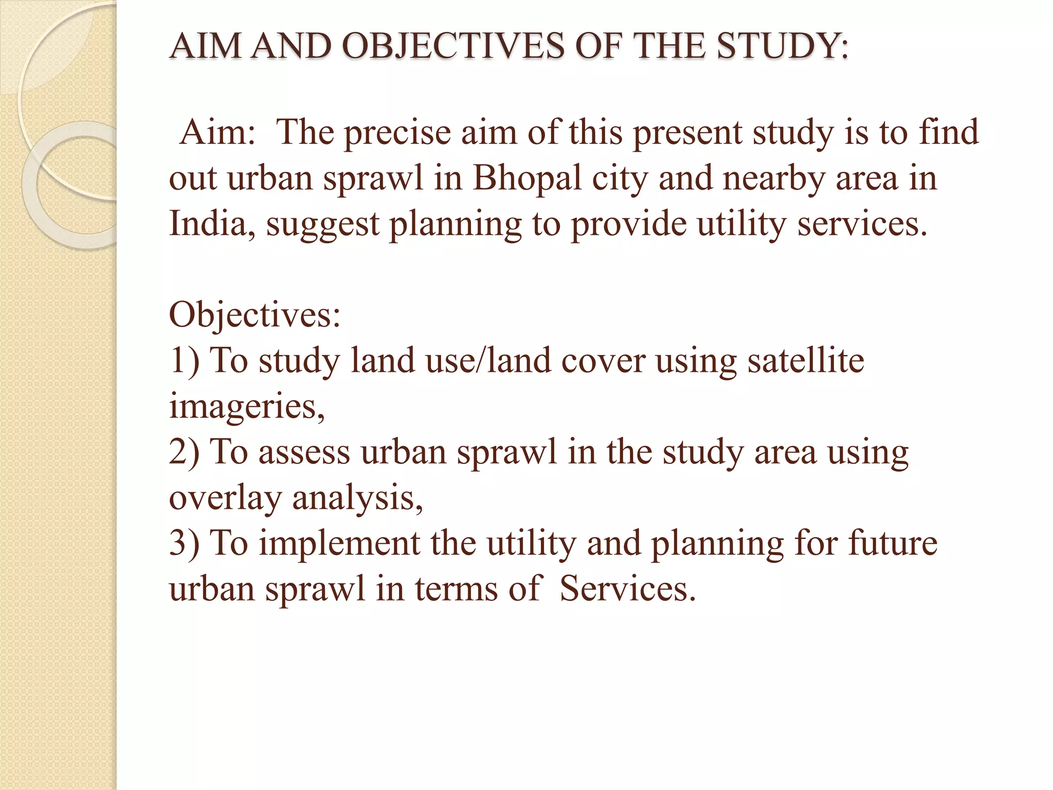 LULC change detection | PPTX