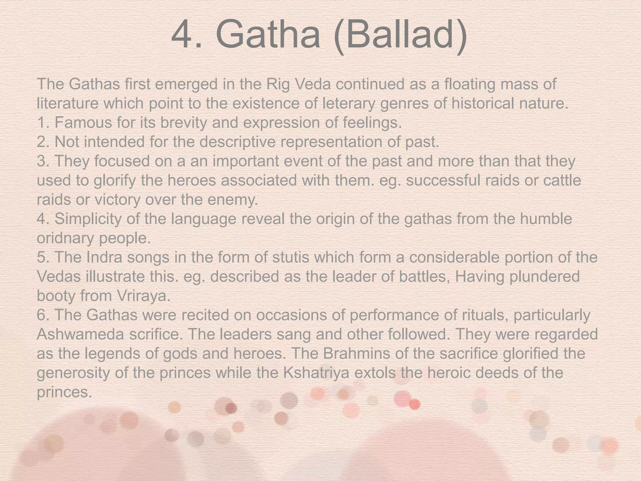 VEDIC TRADITION OF HISTORY WRITING | PPTX