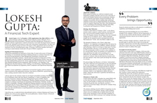 Lokesh Gupta - A Financial Tech Expert | PPT