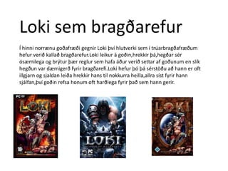 Loki agnes | PPT