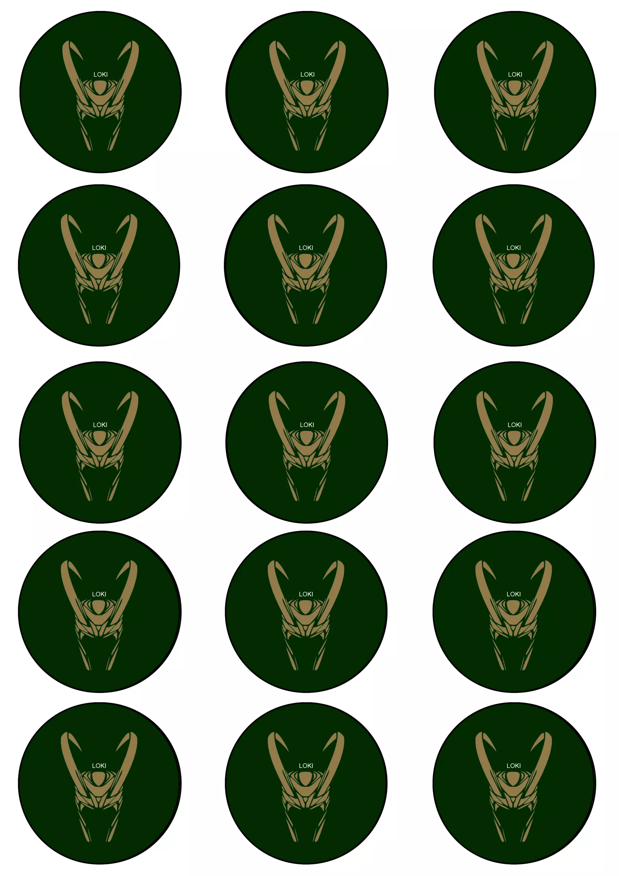 Loki front template2 | PDF