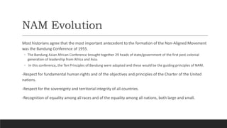 Non alignment moment | PPTX