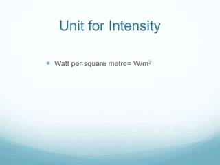 Intensity Learning Object | PPTX