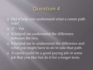 College and career presentation | PPTX