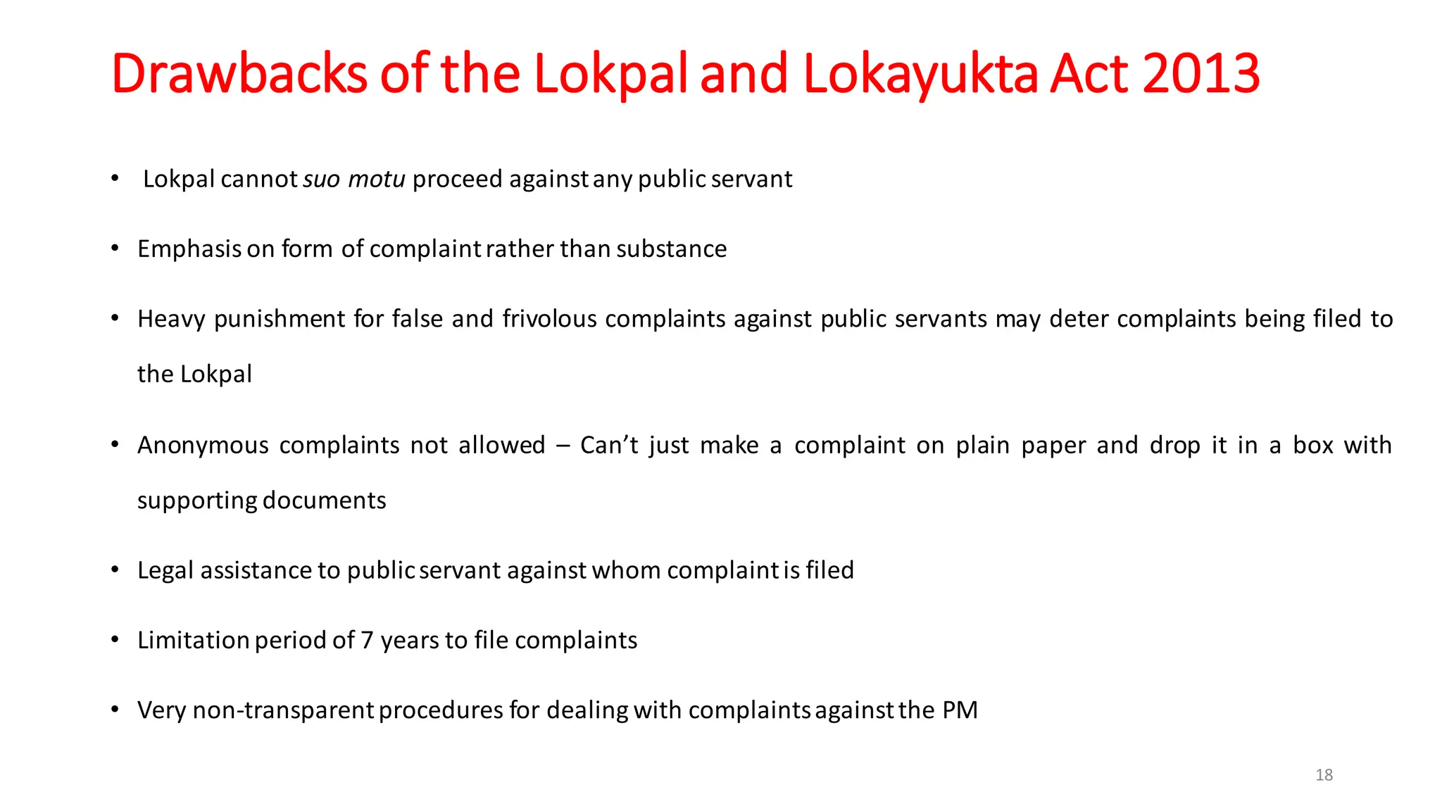 Lokpal and Lokayukta Lokpal and Lokayukt | PDF