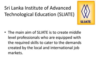 Gazing into the future of Sri Lankan Higher Education | PPTX ...