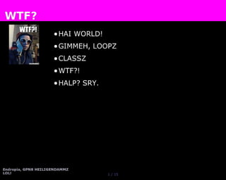 programming the lol way!!! | PDF