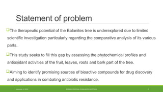 Lolem proposal presentation on B. aegyptiaca .pptx