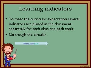 learning indicator n learning outcomes | PPT