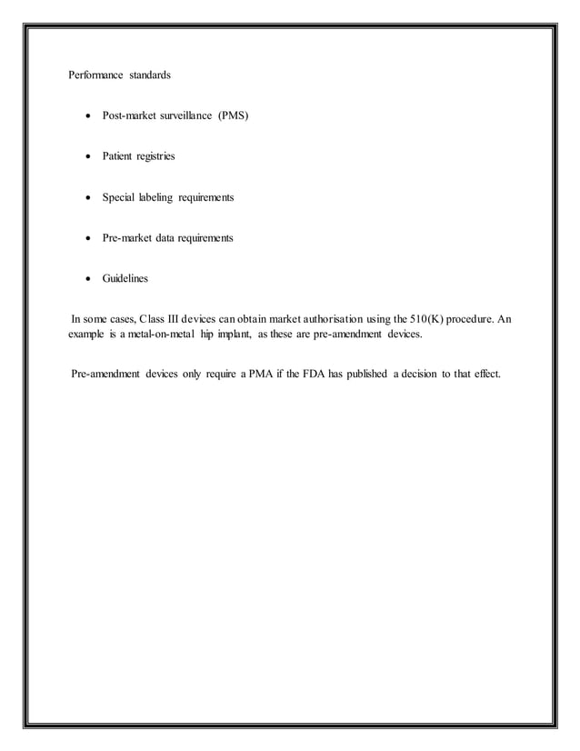 regulatory aspects of medical devices in USA | PDF regulatory aspects of medical devices in USA | PDF