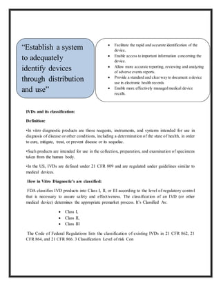 regulatory aspects of medical devices in USA | DOCX