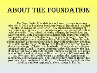 Lolly SAVE DARFUR | PPT