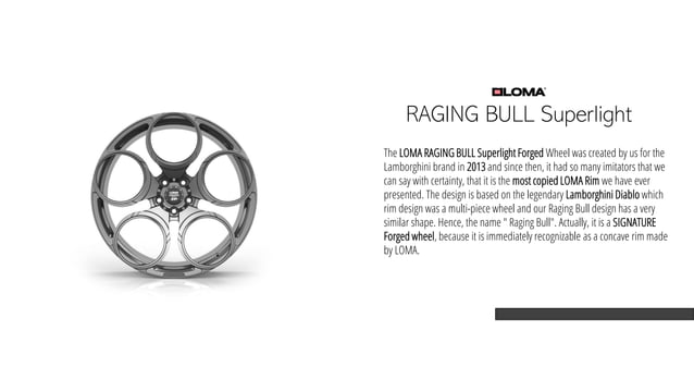 Raging Bull Forged Wheels | LOMA WHEELS MIAMI | United States | PPT